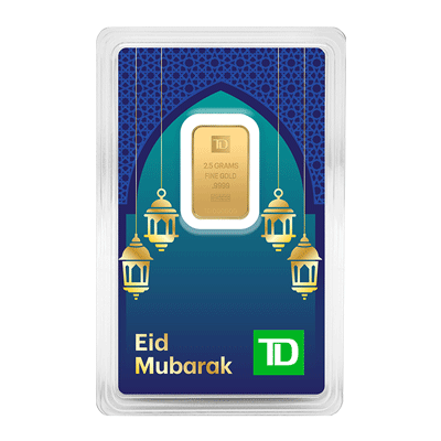 image for 25 gram TD Eid Gold Bar 2026